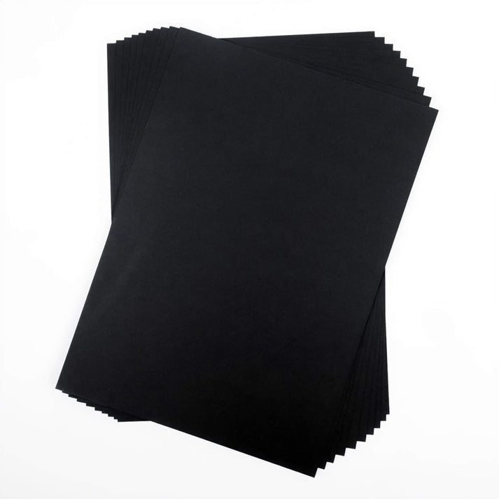 Seawhite Recycled Black Card - 300gsm - A4 - 50 Sheet Packs – ARTdiscount