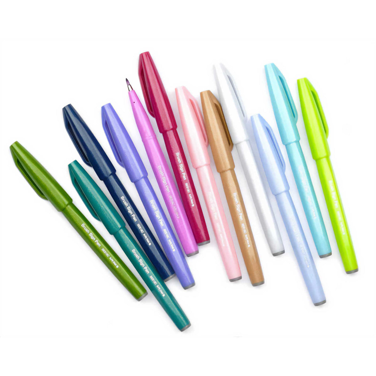 Pentel Brush Pens Pentel SES15C Farbe Soft Tip Pen Brush Hand Account