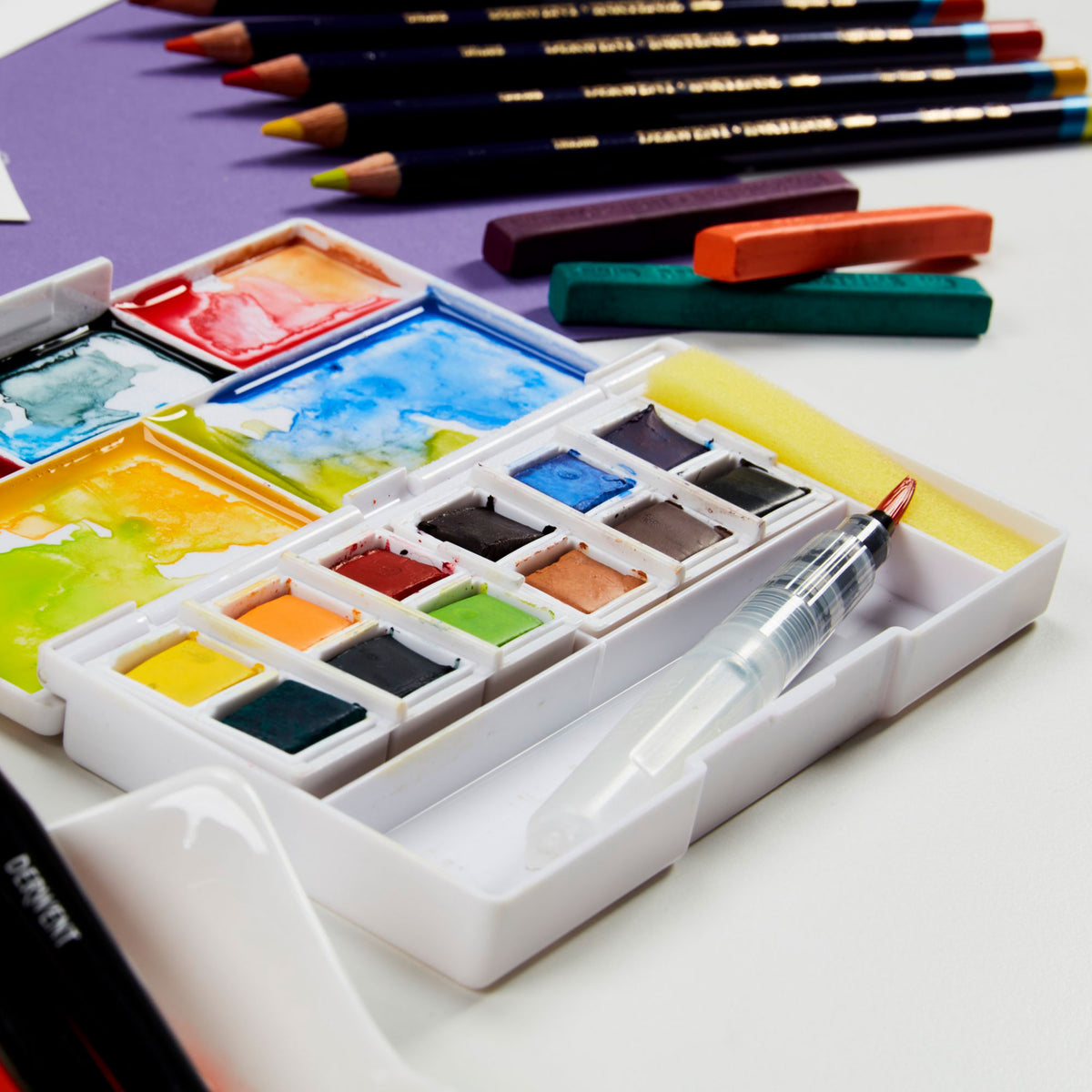 Derwent Inktense Paint Pan Travel Set #1