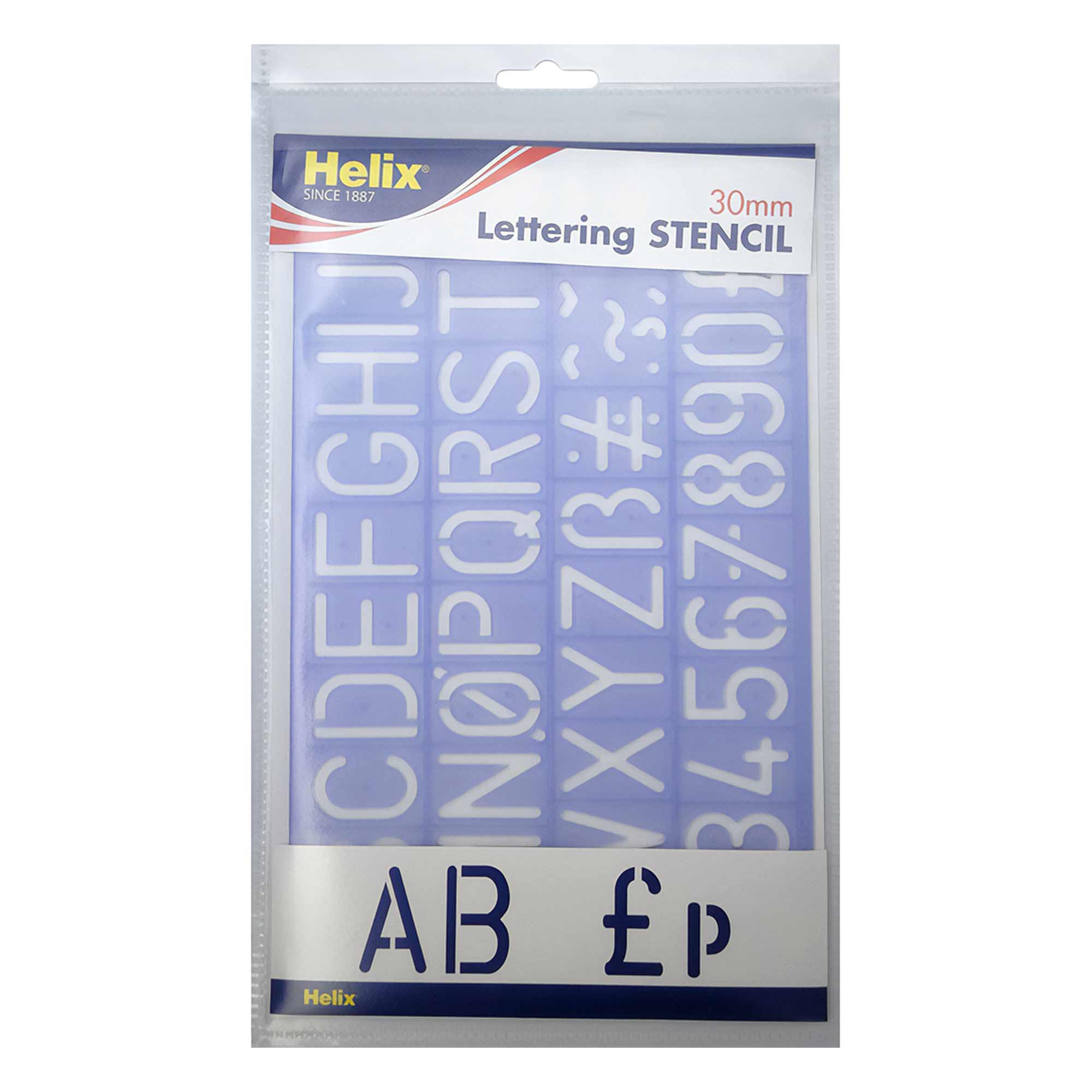 Helix Lettering Stencils – ARTdiscount