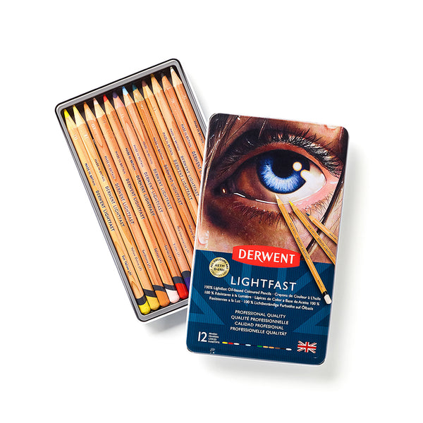 Derwent Lightfast Pencils - Metal Tins