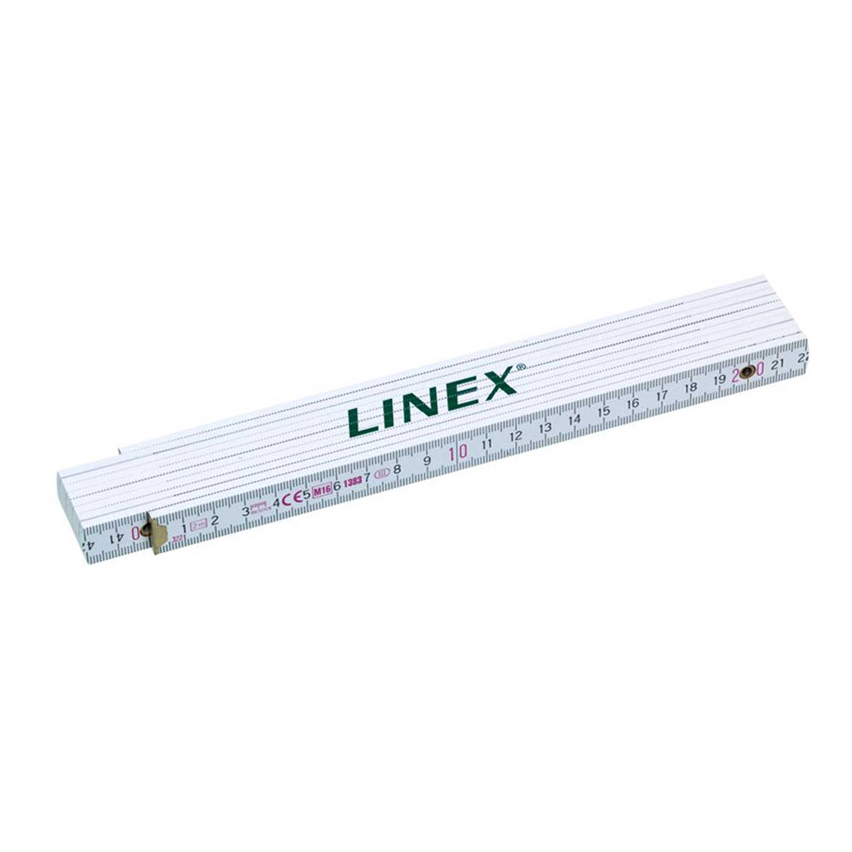 Linex Wooden Folding Ruler - 2m/78"