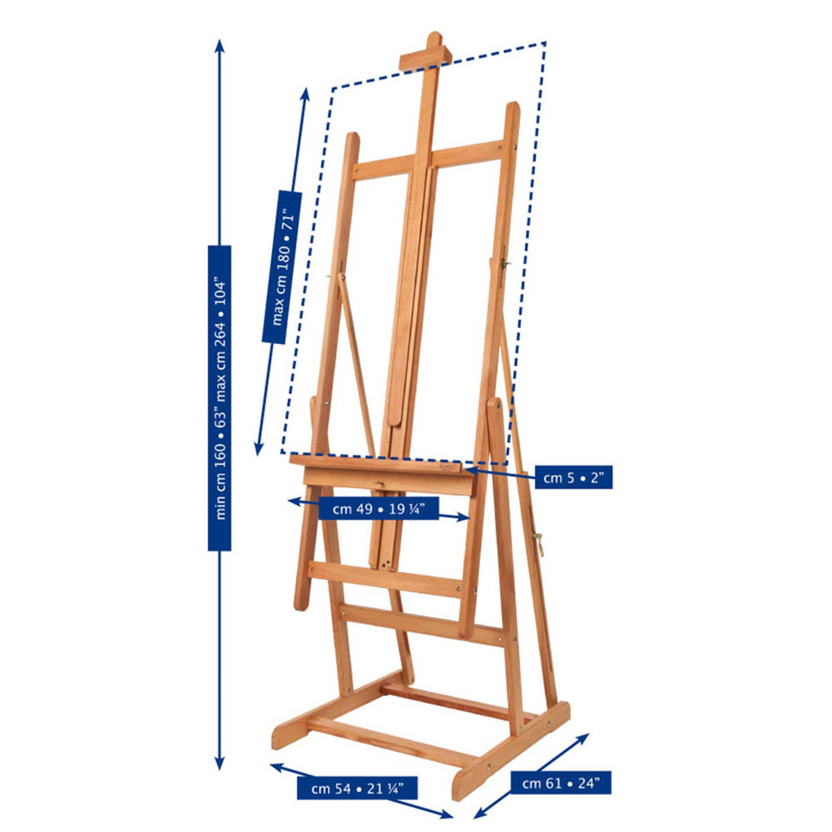 Mabef M/08 Studio Easel