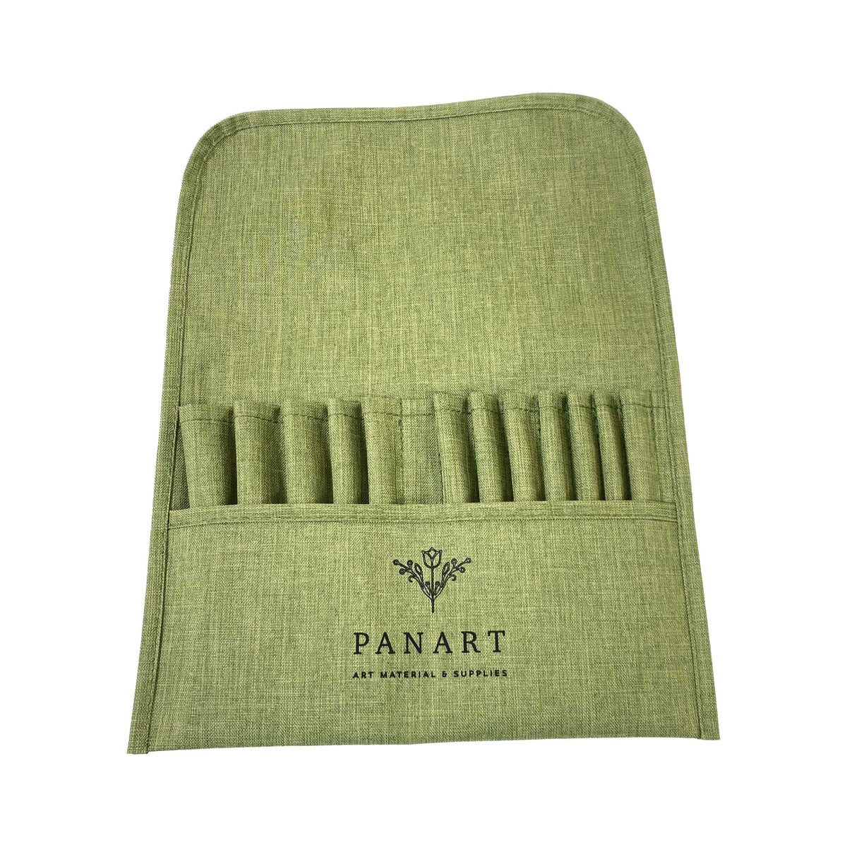 Panart Brush Wrap for 12 Short Handled Brushes