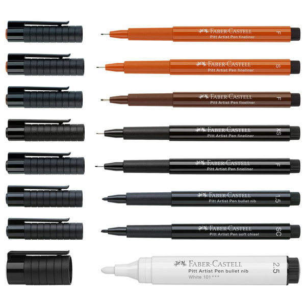 Faber-Castell PITT Artists' Pens - PITT Drawing Pens – ARTdiscount