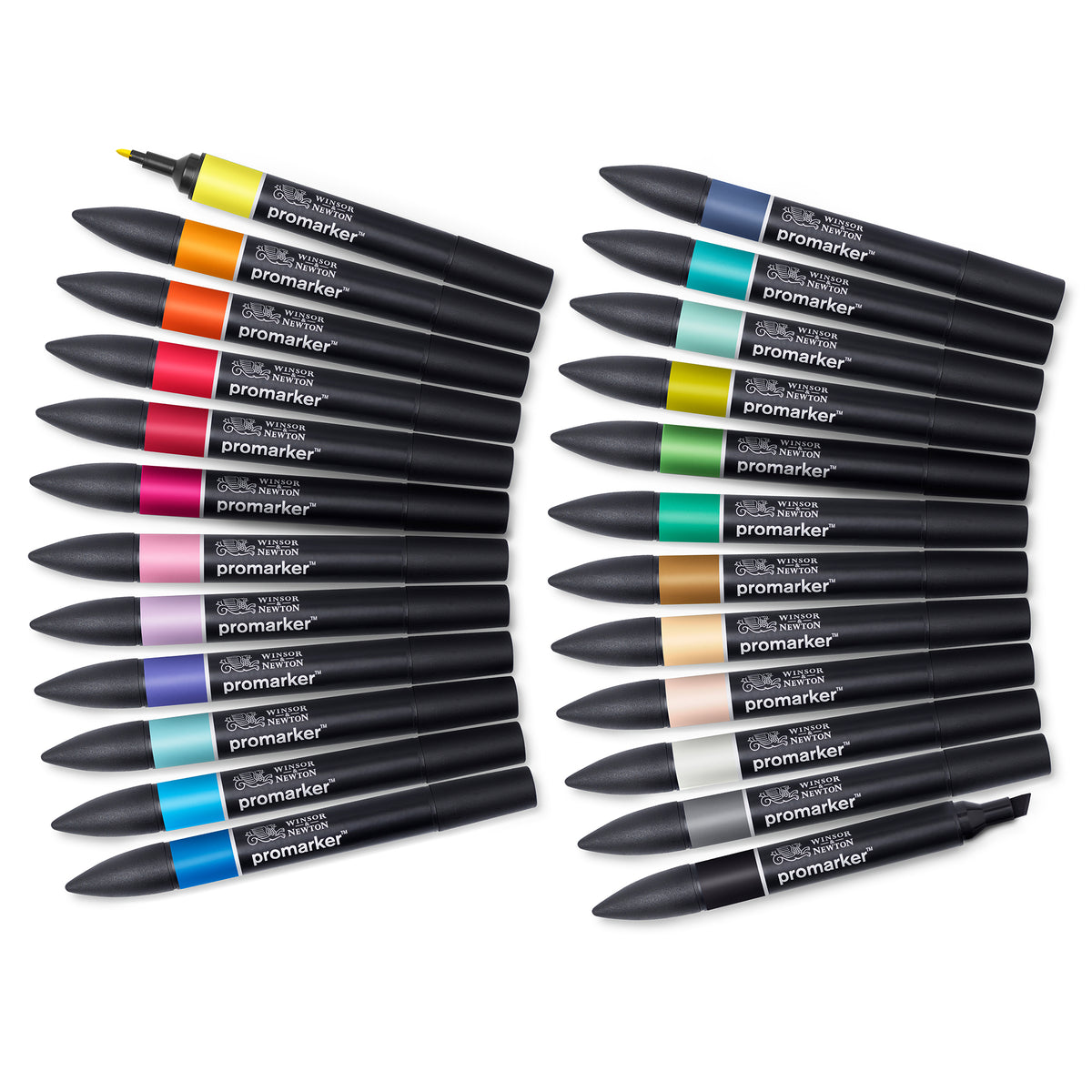 Winsor & Newton Promarker Arts & Illustration Set - Set of 24