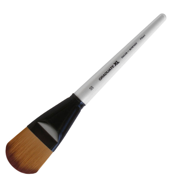 Extra Large Daler Rowney Graduate XL Synthetic Soft Filbert Brushes
