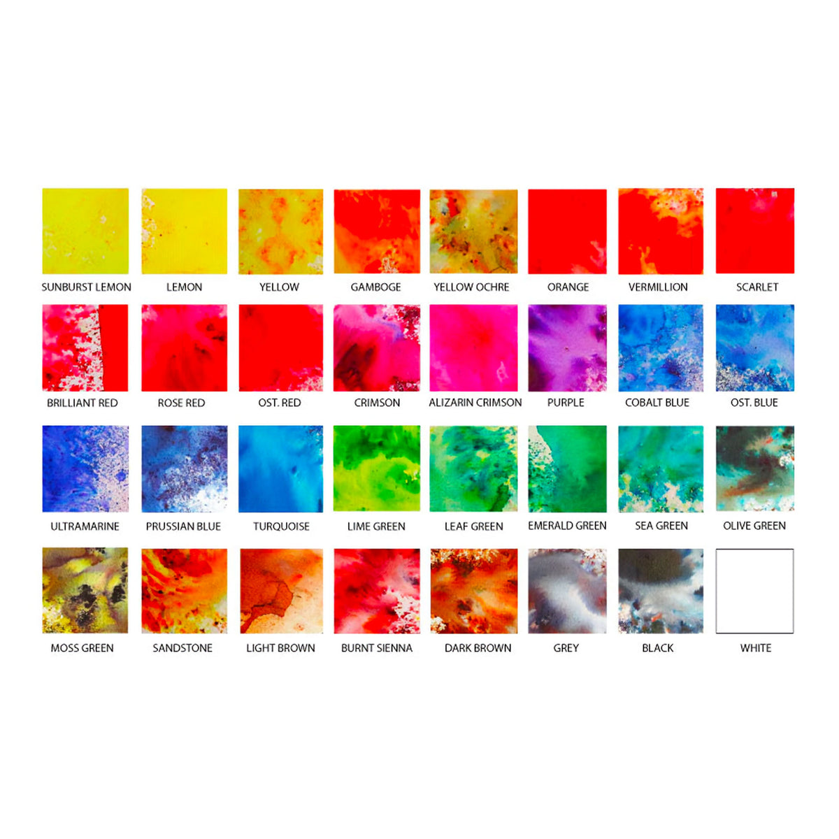 Brusho Crystal Colours 15g Pots