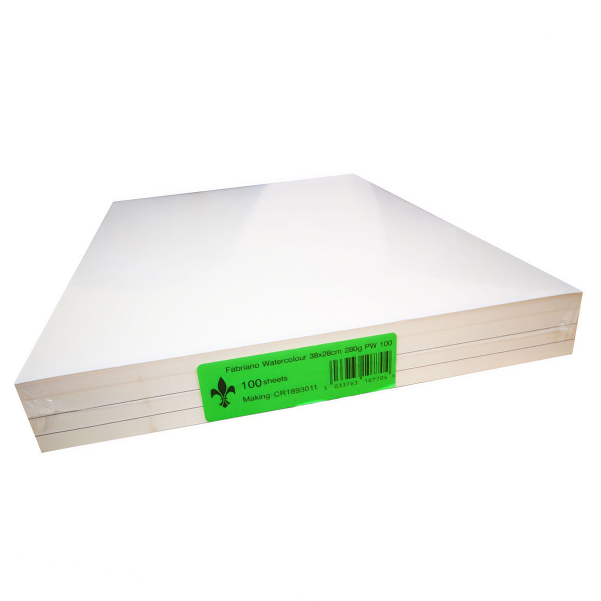 Fabriano Watercolour Paper Pack - 280gsm - Cold Pressed/NOT - 100 Shee ...