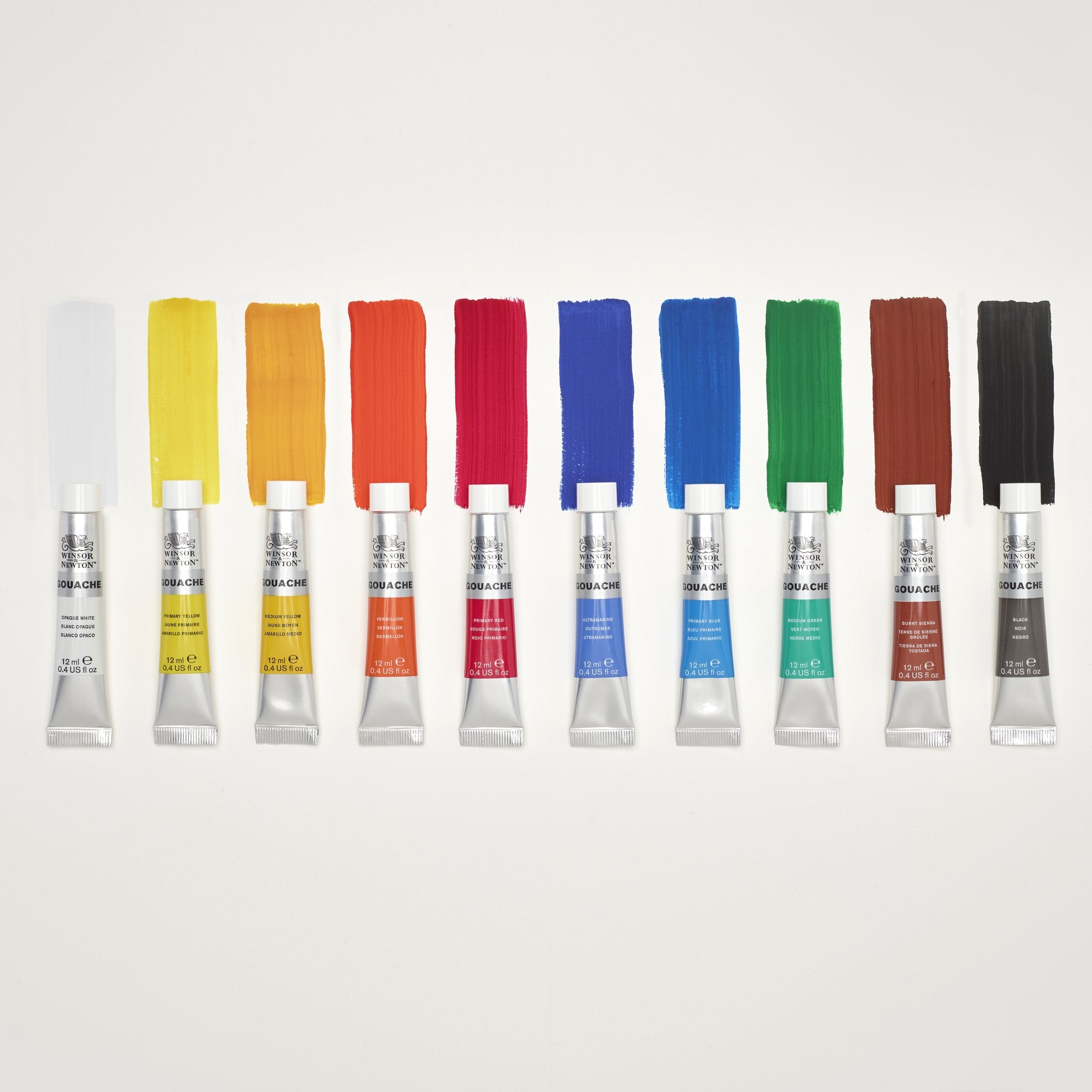 Winsor & Newton Gouache - Set of 10 x 12ml – ARTdiscount