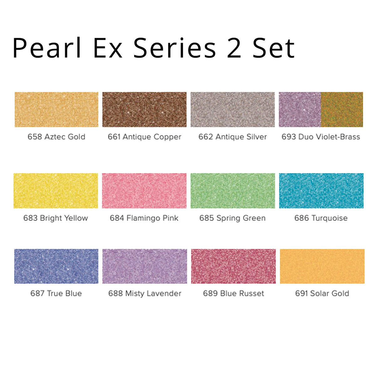 Pearl Ex Powdered Pigment sets