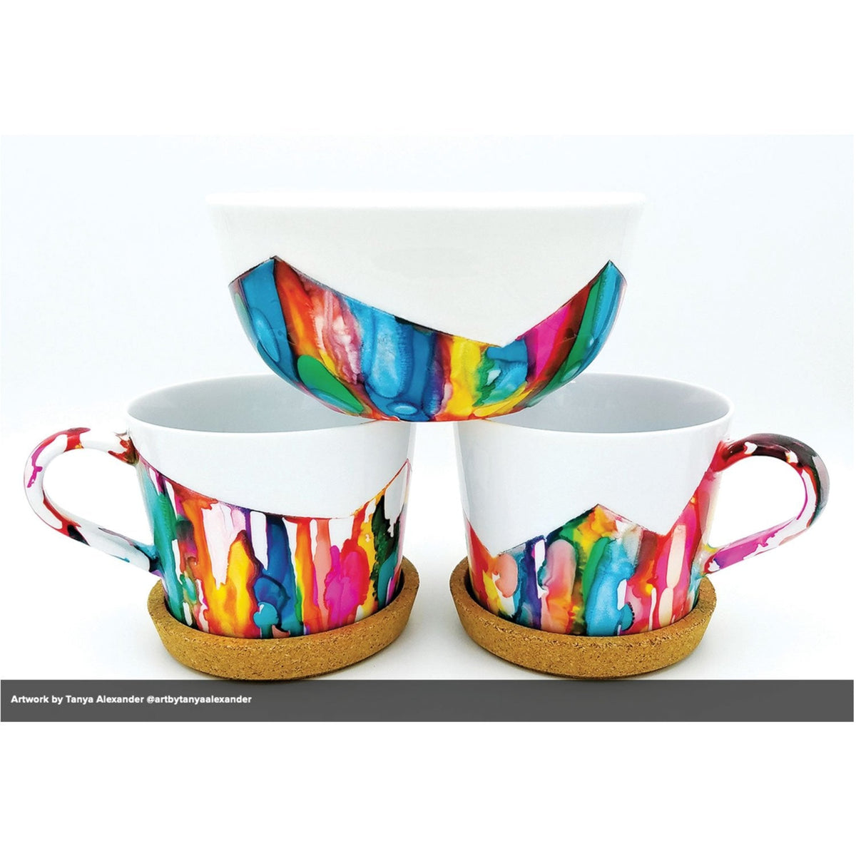 Piñata Alcohol Ink - Set of 9 - 0.5oz (14ml) - OVERTONES Exciter Set of 9